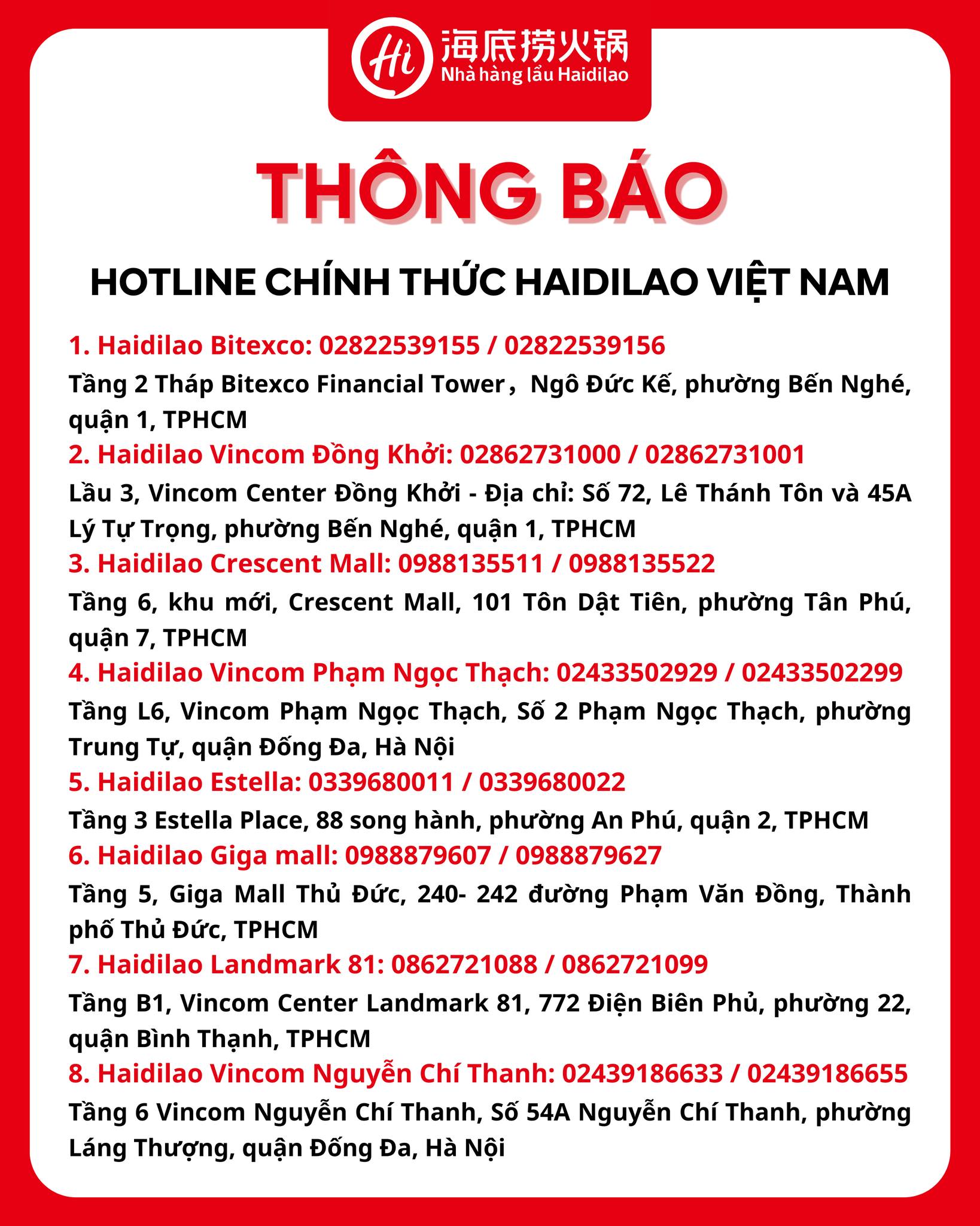 Giới thiệu Haidilao Việt Nam Nhà Hàng Lẫu Hot Nhất Hiện Nay