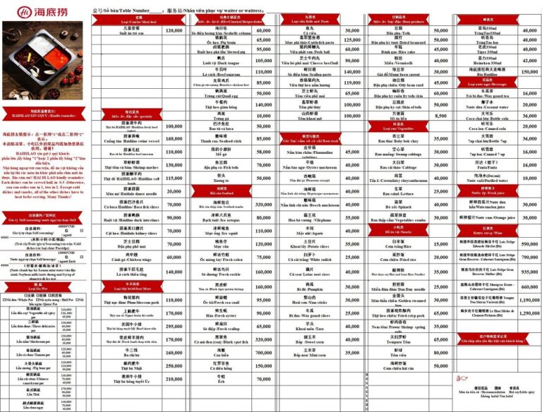 Haidilao Nowzone Nguyễn Văn Cừ Quận 1 - Haidilao Việt Nam